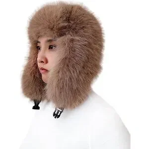 Accessories | Womens Camel Faux Fur Ski Trooper Winter With Earflap ...